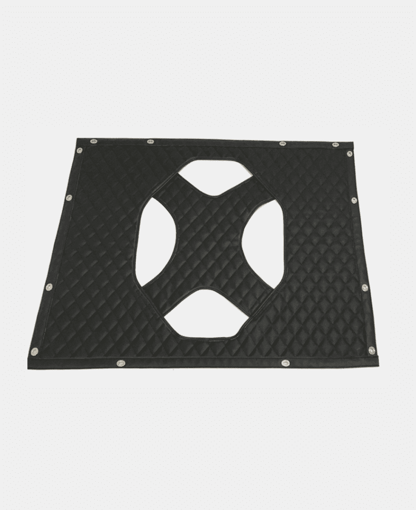 Winter Front: Quilted Oval X Style - Outlaw Trucking Supply