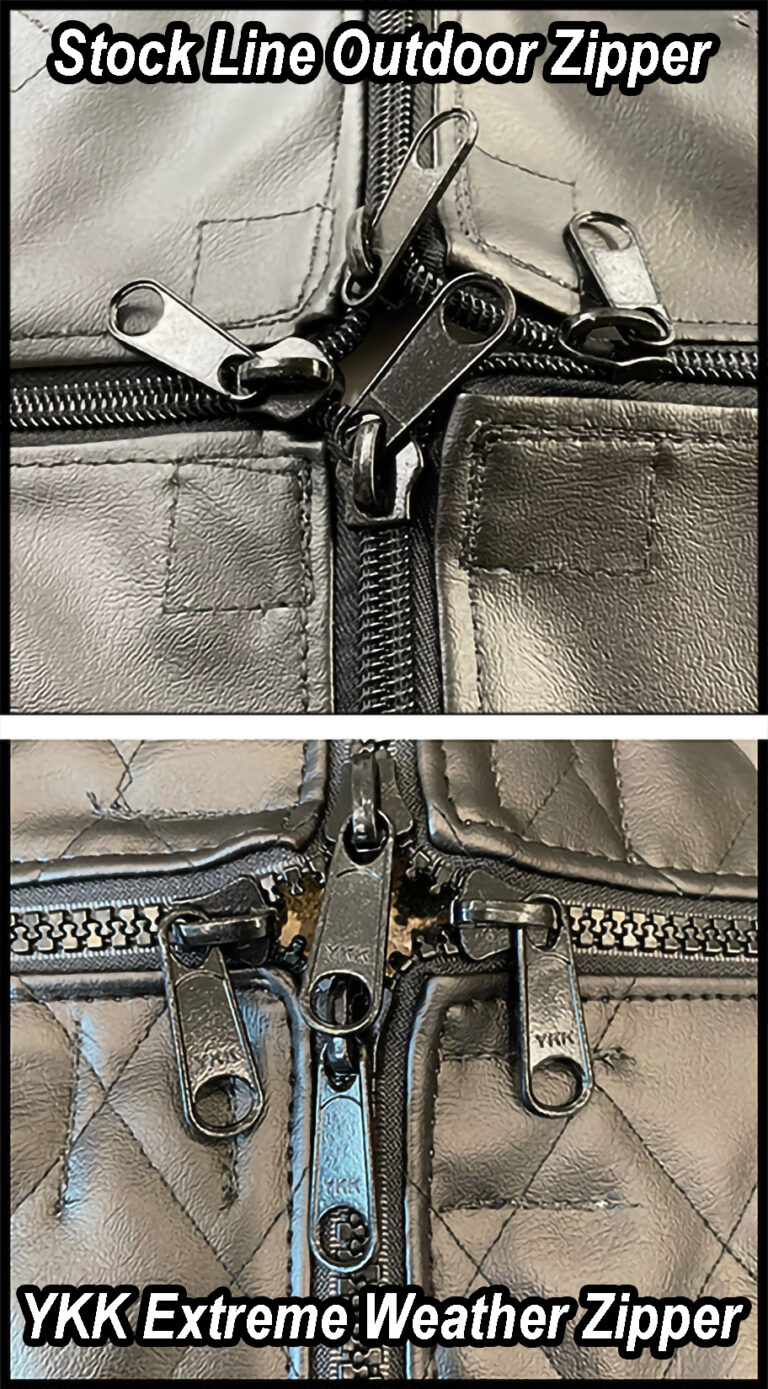 Winter Front: 2-Zip Quilted Style - Outlaw Trucking Supply