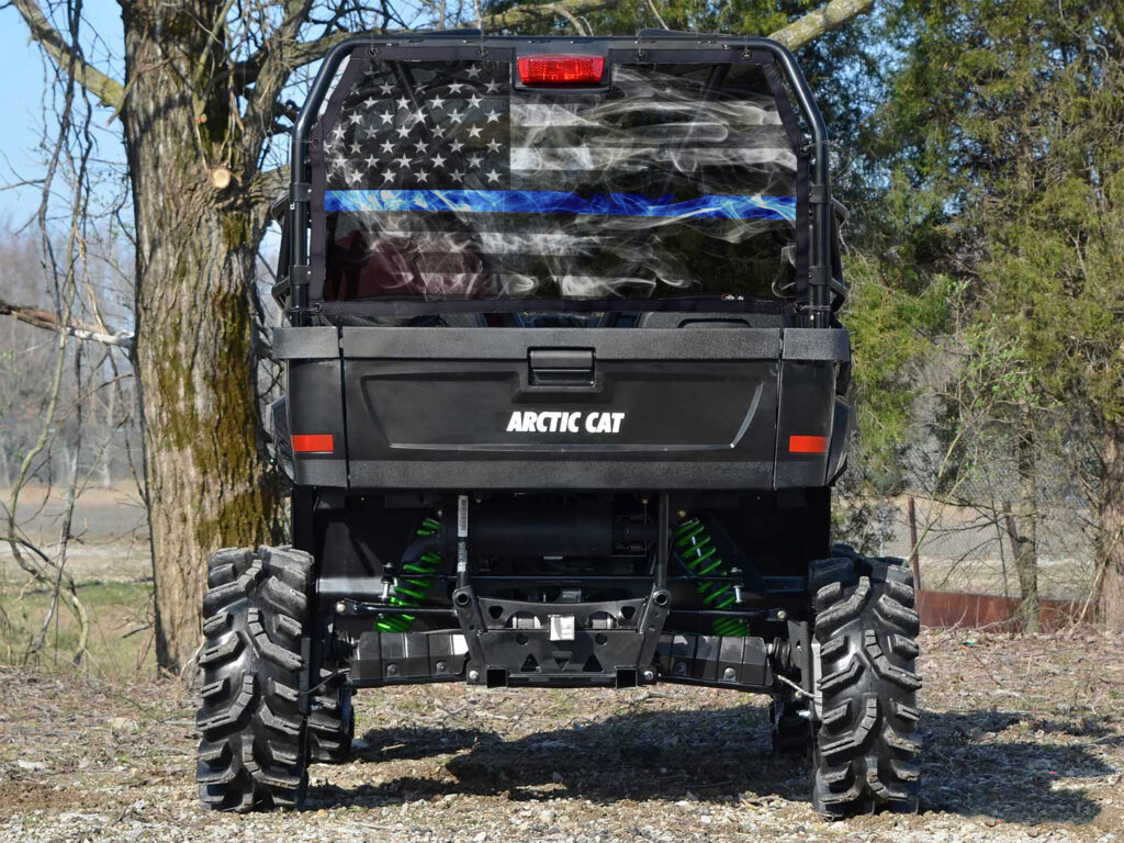 UTV/Side by Side Rear Dust Screen - Outlaw Trucking Supply