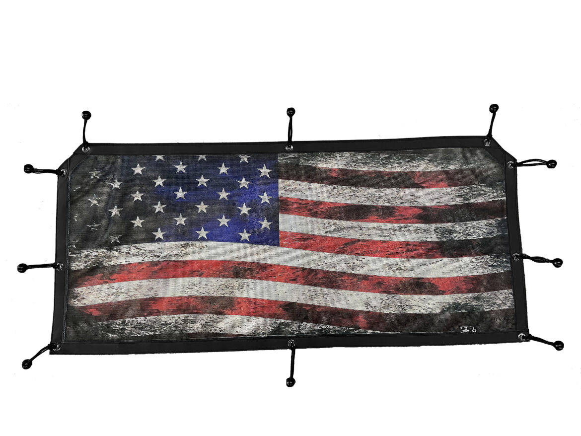 UTV/Side by Side Rear Dust Screen - Outlaw Trucking Supply