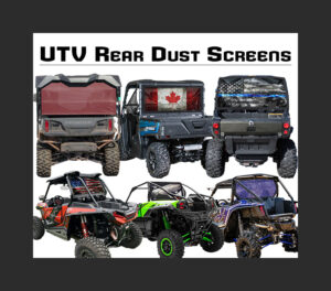 UTV/Side by Side Rear Dust Screen - Outlaw Trucking Supply