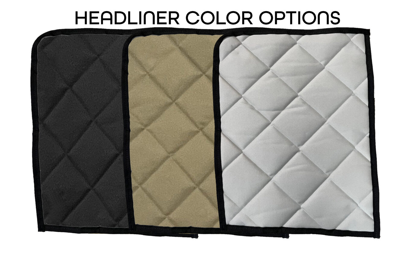 ZenEclipse Headliners for Jeep-3 Piece Set - Outlaw Trucking Supply